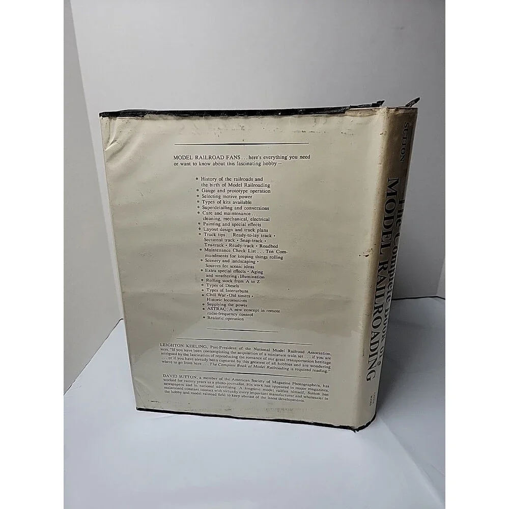 Accents | The Complete Book Of Model Railroading David Sutton 1964 ...